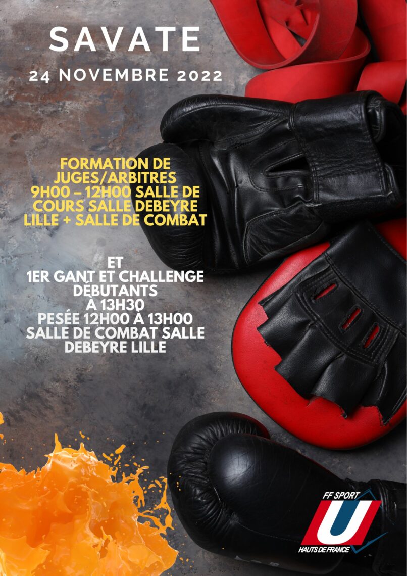 Formation savate du 24-11-2022 - Ligue des Hauts de France